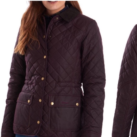 Barbour | Jackets & Coats | Barbour Women Penshaw Quilted Wax Jacket ...